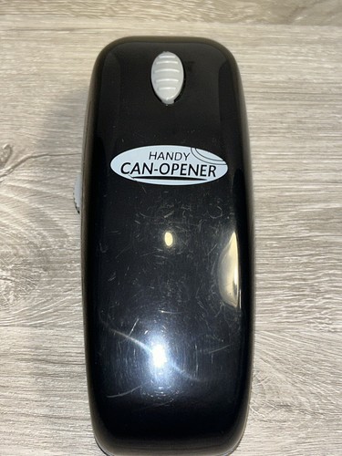 Handy Can Opener Black Automatic Hands-Free Can Opener Battery Use ...