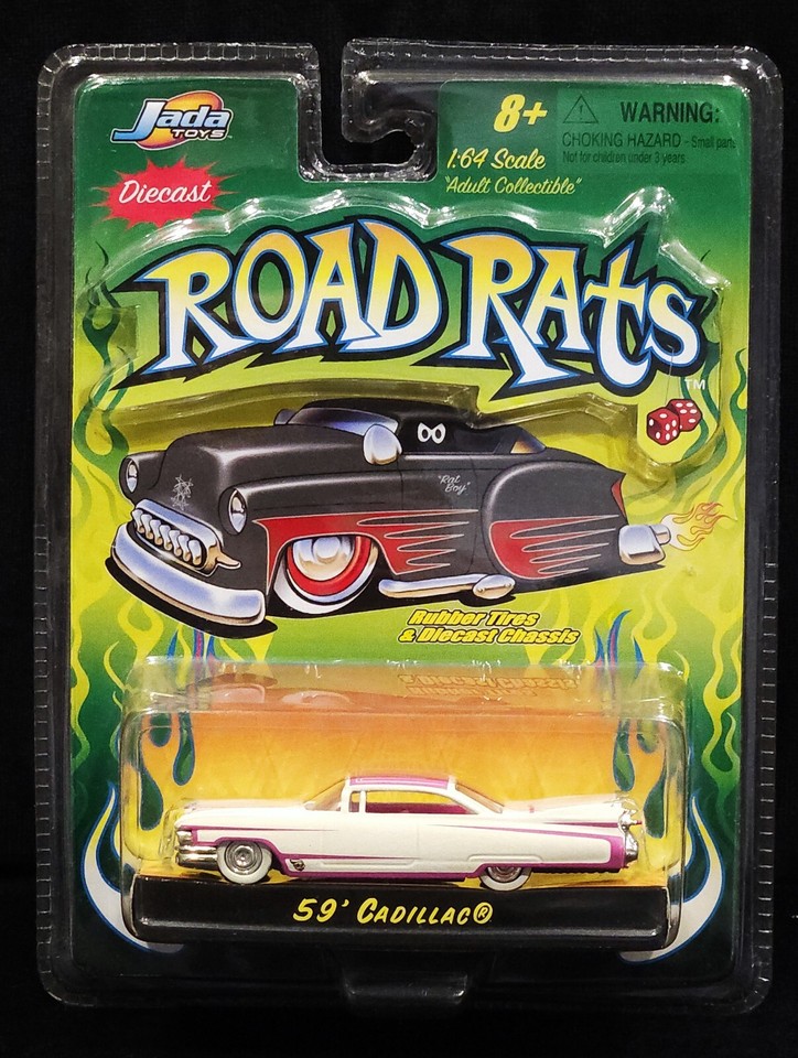 Jada 59 1959 Cadillac El Dorado Road Rats Custom Style Rat Rod Hot Rod ...