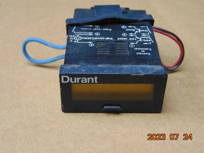 Durant 44650-400 8-Digit Digital Totalizer 24VDC USED | eBay