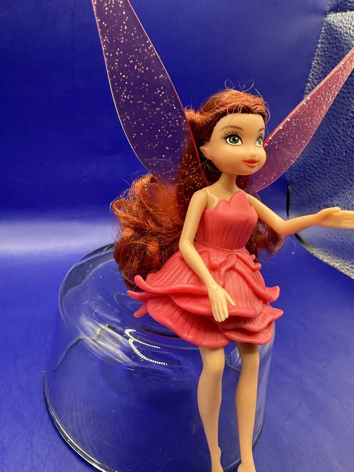 Disney Tinkerbell Fairies ROSETTA Doll Figure 4" Mini Doll With Wings ...