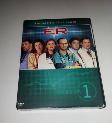 ER The Complete FIRST Season 1 ONE Boxed DVD Set George Clooney ...