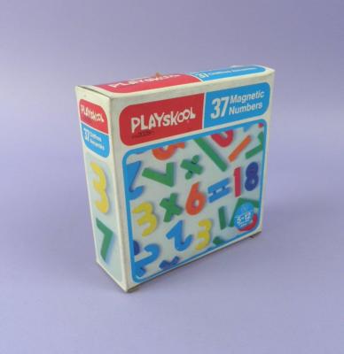 Playskool 37 Magnetic Numbers Original 1970s Unused Shop Stock | eBay UK