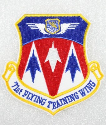 USAF Air Force Patch: 71st Flying Training Wing (w/winged shield) | eBay