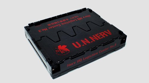 Evangelion NERV Folding Container Case Big Storage Box 50.1L 3rd Depot ...