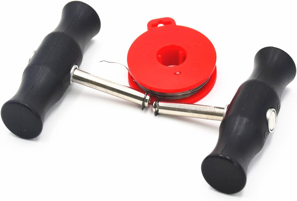 Car Windshield Cut-Out Wire Handle Removal Tools Kit Windscreen Window ...