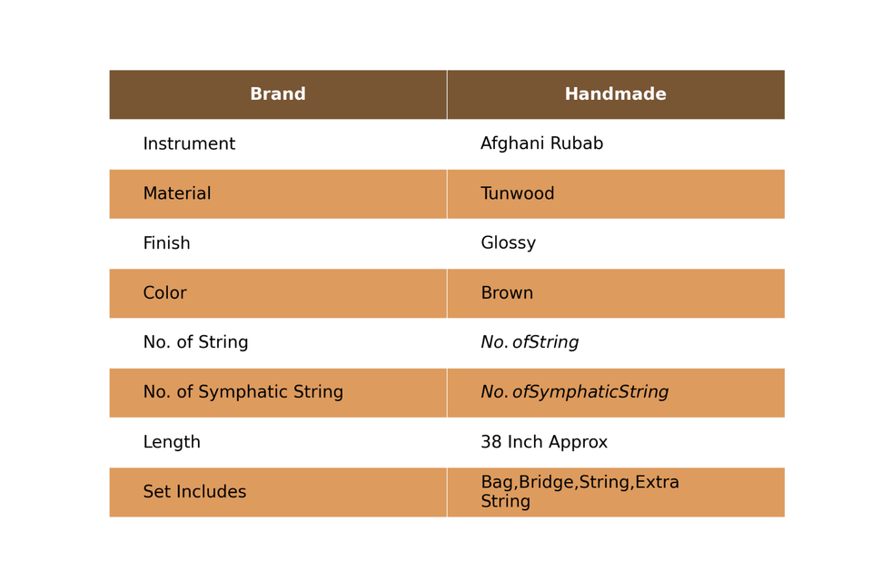 New Professional Afghani Rabab Tun Wood Indian Designer Kabuli Rubab ...