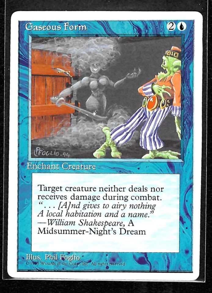 MTG Magic ALTERNATE 4th Fourth Edition MINT Blue Commons (Rare!) YOU ...