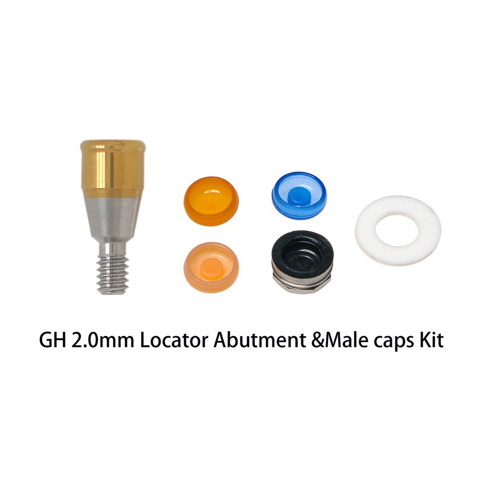 US Implant Locator Abutment For Nobel Biocare Active CC NP/RP AH=1/2/3 ...