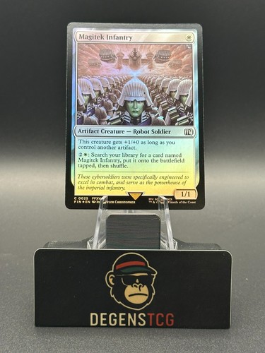 Magitek Infantry 0025 Final Fantasy Foil mtg english | eBay
