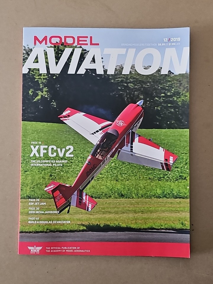 Model Aviation Magazine December 2019 XFCv2 FREE SHIPPING | eBay