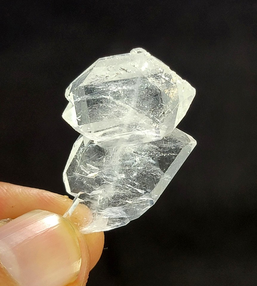 NATURAL FADEN QUARTZ TABULAR CRYSTAL HEALING CRYSTAL TERMINATED REIKI ...