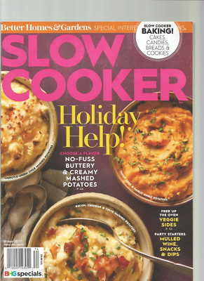 BETTER HOMES AND GARDENS SPECIAL INTEREST SLOW COOKER HOLIDAY HELP ...