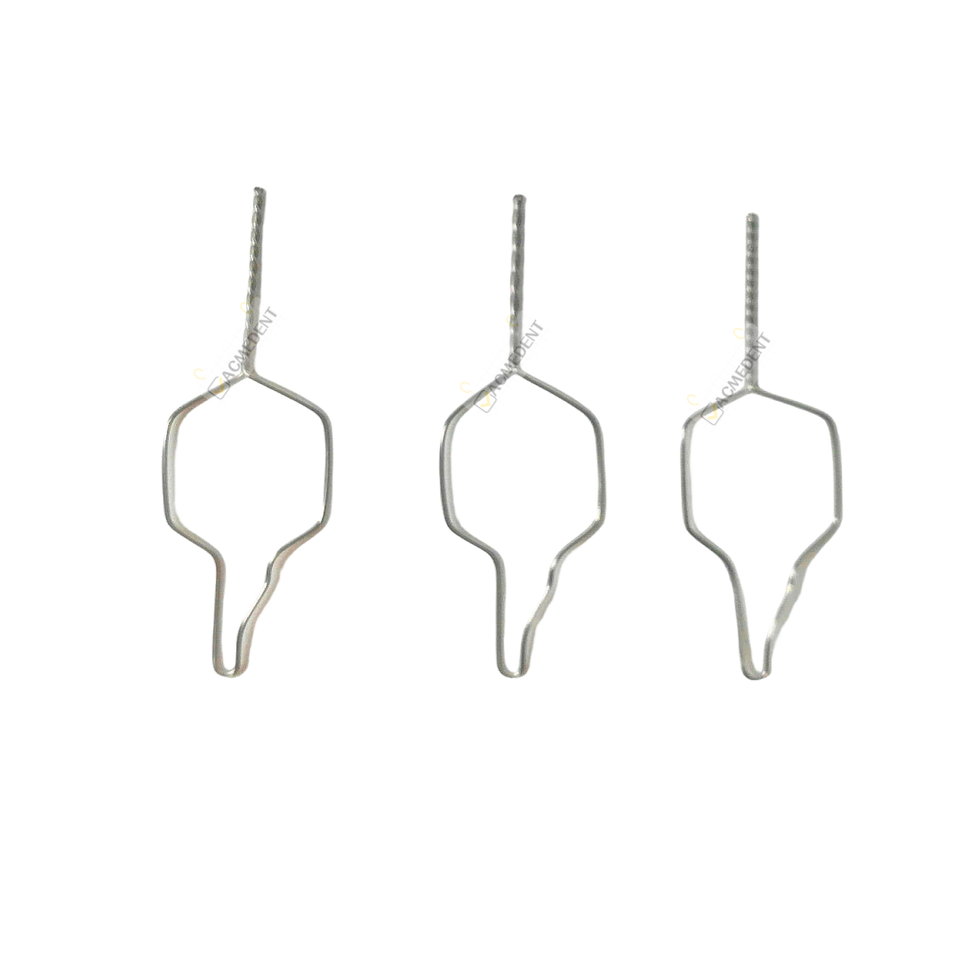 500Pcs Dental Preformed Ligature Wires Brackets Ties Twisted Ortho ...