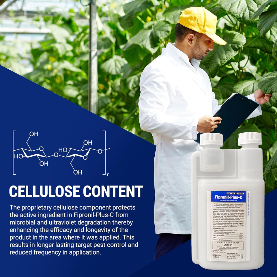 Fipronil plus C Pest Control Concentrate - Roach Killer Indoor ...