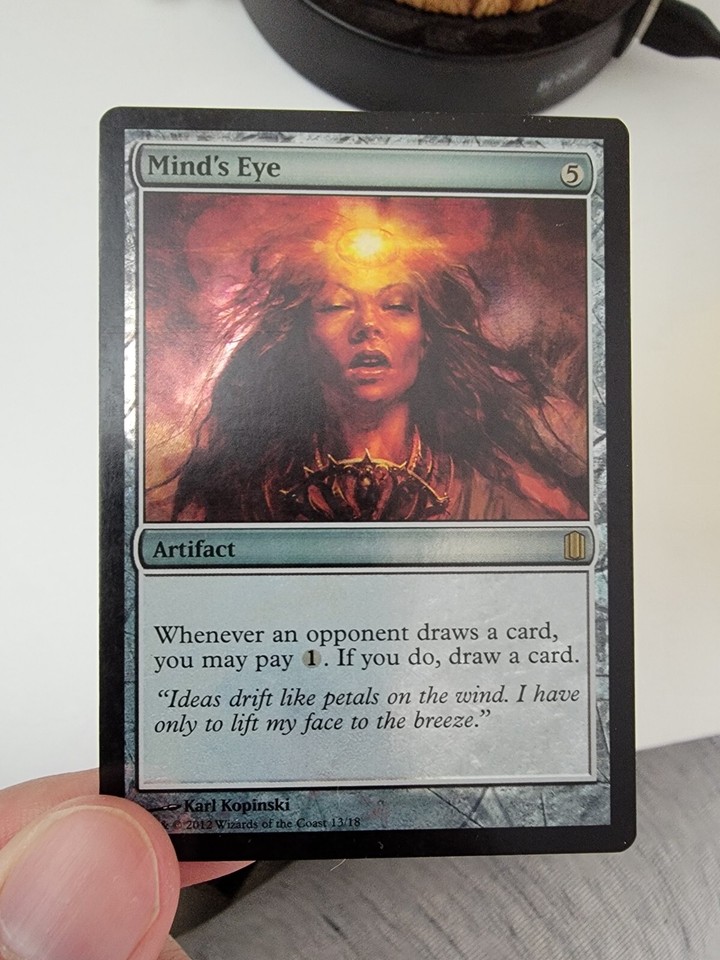 Mind's Eye - Foil - Commander's Arsenal - LP - MTG 🔥🔥🔥 | eBay