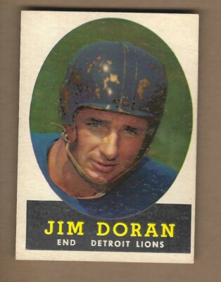 1958 TOPPS FOOTBALL JIM DORAN # 43 NEAR MINT | eBay