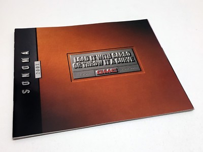 2001 GMC Sonoma SL SLS SLT Brochure | eBay