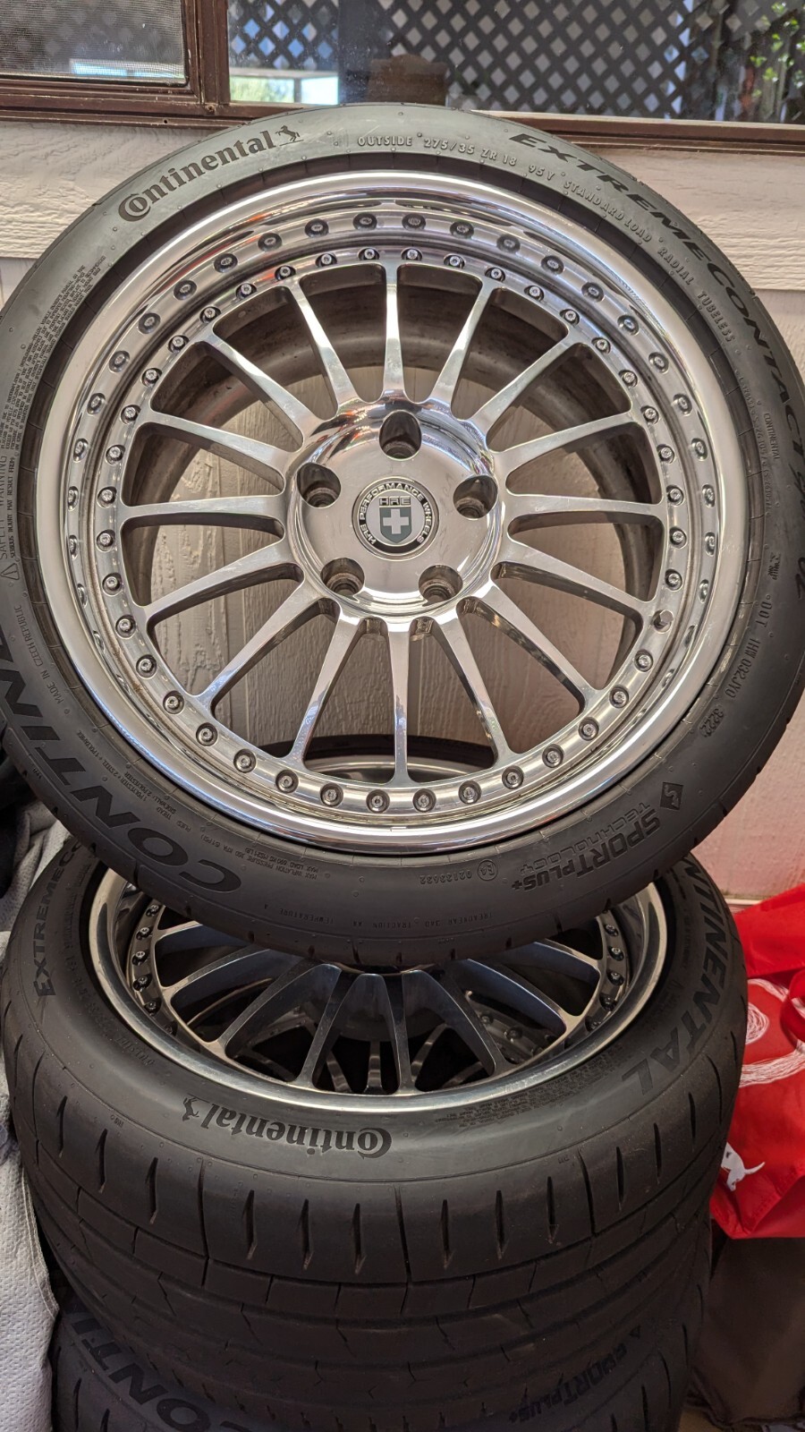 HRE 303 Wheels 3-Piece Polished Aluminum, C6 Z06 Fitment, 18"/19", New ...