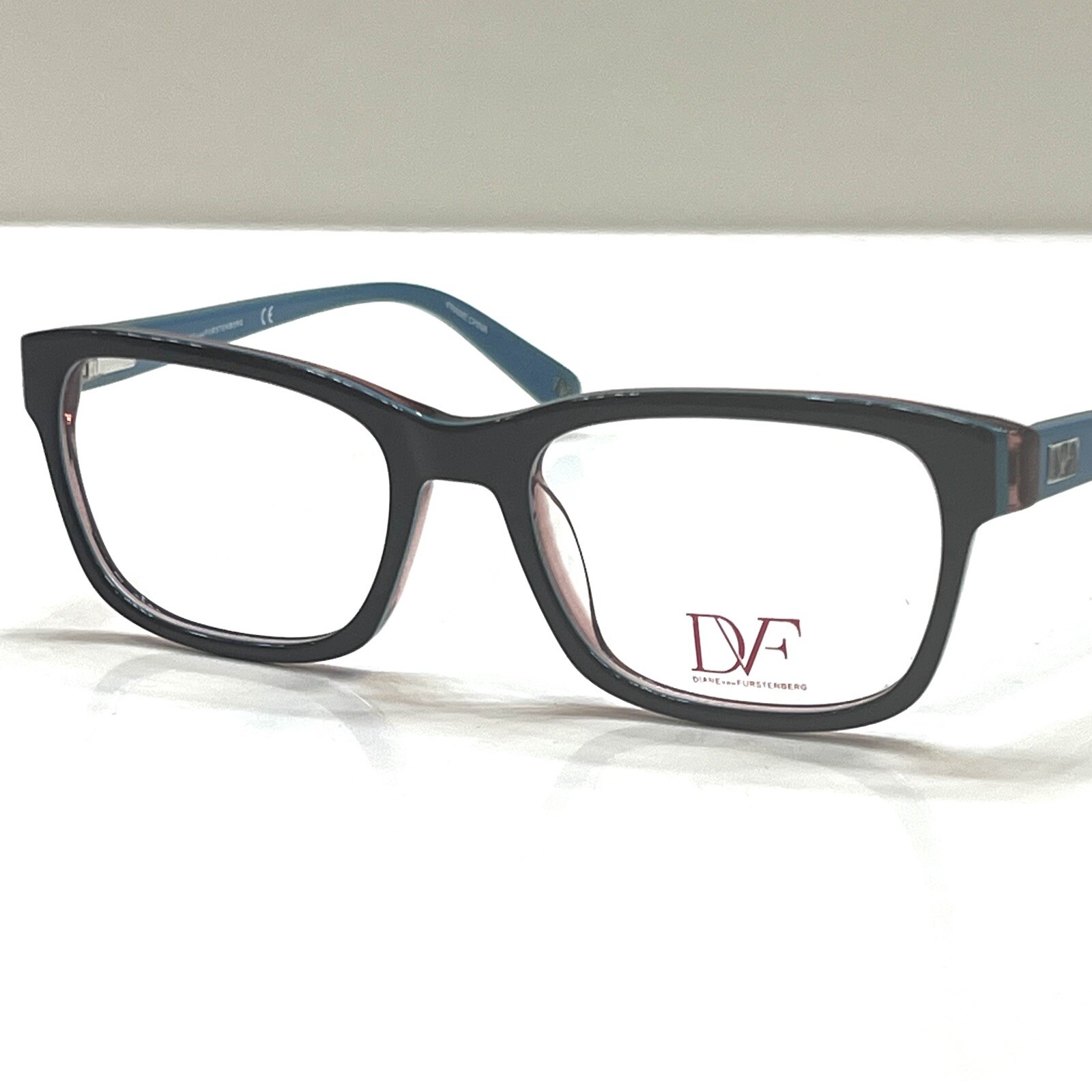 NEW Diane von Furstenberg DVF 5049 425 Purple & Blue Eyeglasses Frames ...