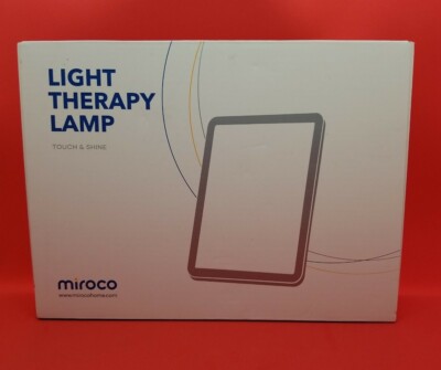 Miroco LED Light Therapy Lamp Touch & Shine 757817178964| eBay