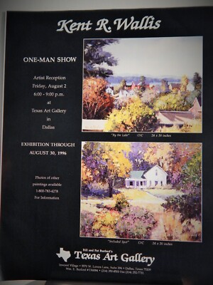 KENT R WILLIS ART PIECE VTG ORIG 1996 ADVERTISEMENT | eBay