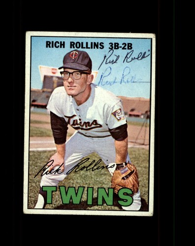 Rich Rollins Signed 1967 Topps #98 IN PERSON AUTOGRAPH | eBay