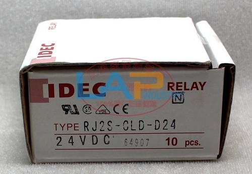 QTY:2 New For IDEC RJ2S-CLD-D24 Relay 24VDC Double Pole Double Throw ...