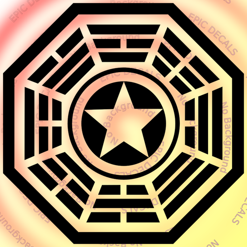 Lost Dharma Initiative SHERIFF Station Decal / Sticker Window Car Truck ...