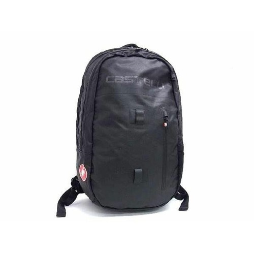Castelli Nylon Backpack Daypack Men'S Black Red | eBay Australia