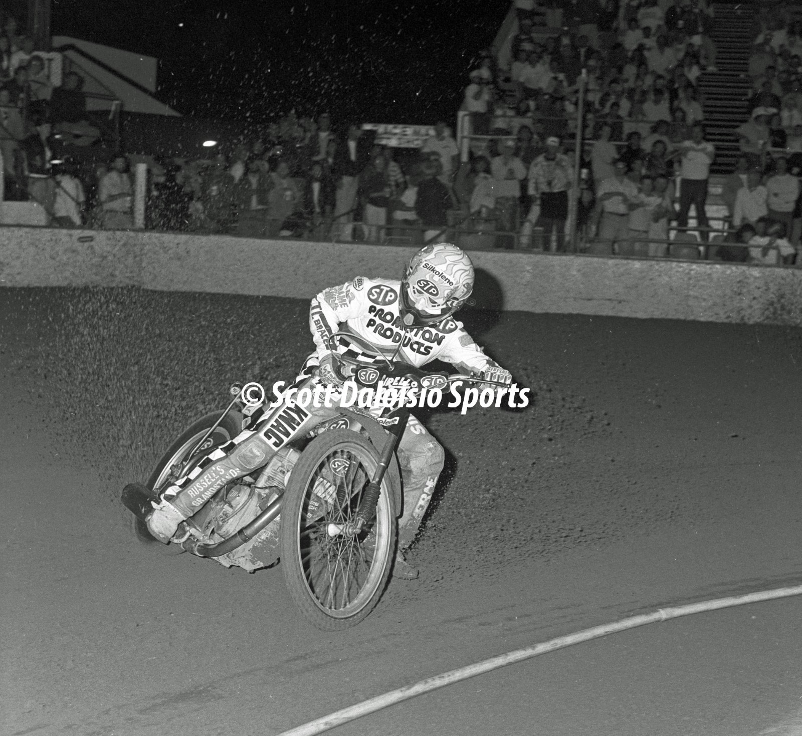 1989 Bobby Schwartz 8 X 10 US National Costa Mesa Speedway Motorcycle ...