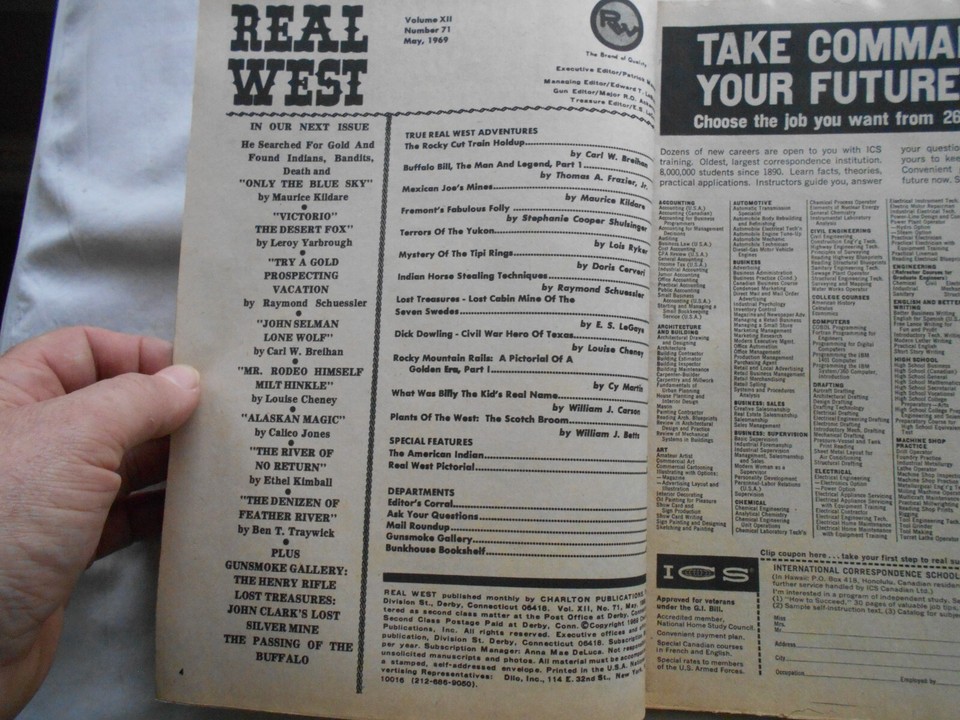 REAL WEST MAGAZINE -MAY,1969 | eBay