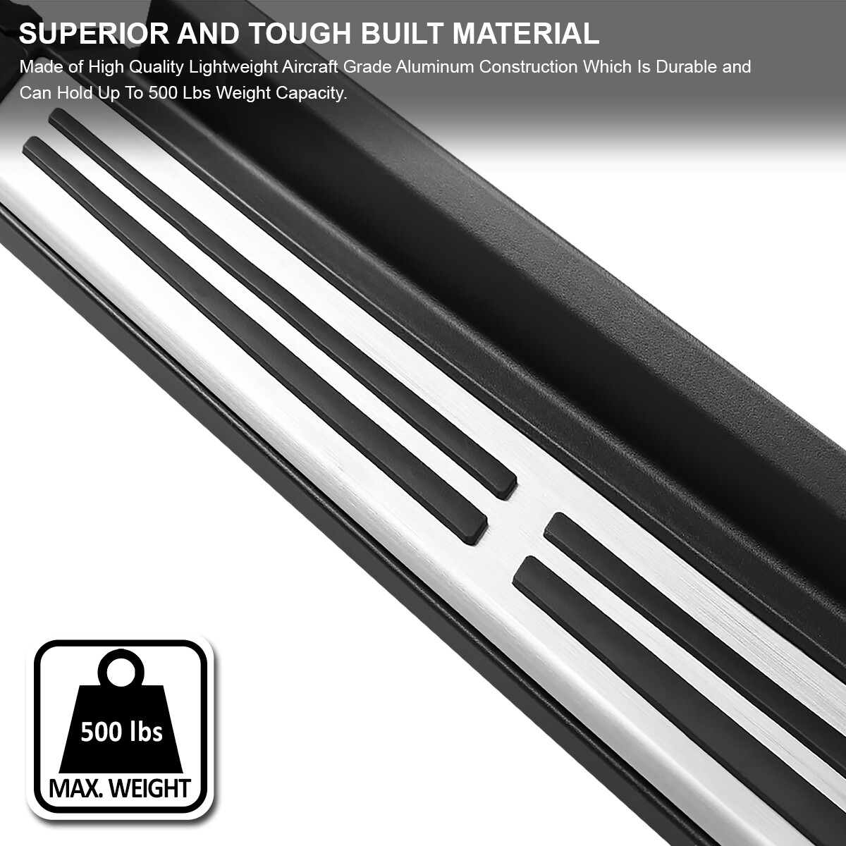 Fits 2019-2023 BMW X5 G05 Side Step Bars Running Boards Aluminum 2PC ...