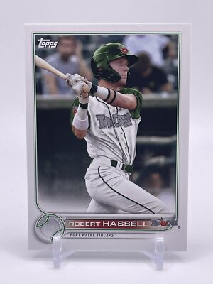 Robert Hassell 2022 Topps Pro Debut Base Set #PD-44 Fort Wayne TinCaps ...