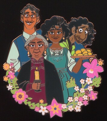 Encanto Booster Augustin Julieta Abuela Alma Bruno Madrigal Disney Pin ...