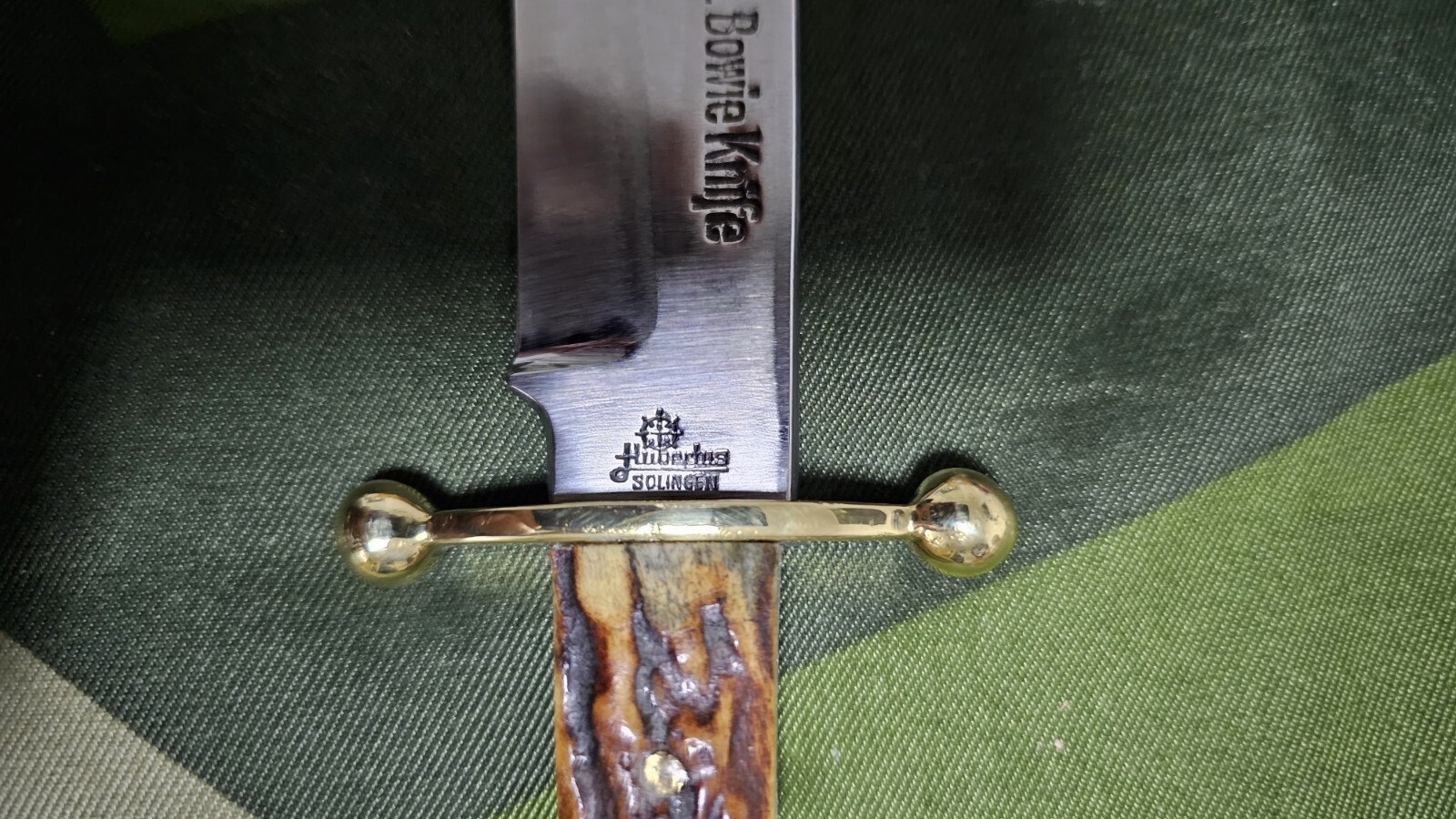 HUBERTUS Original Bowie Knife " Messer 1960 Solingen SEHR SELTEN | eBay