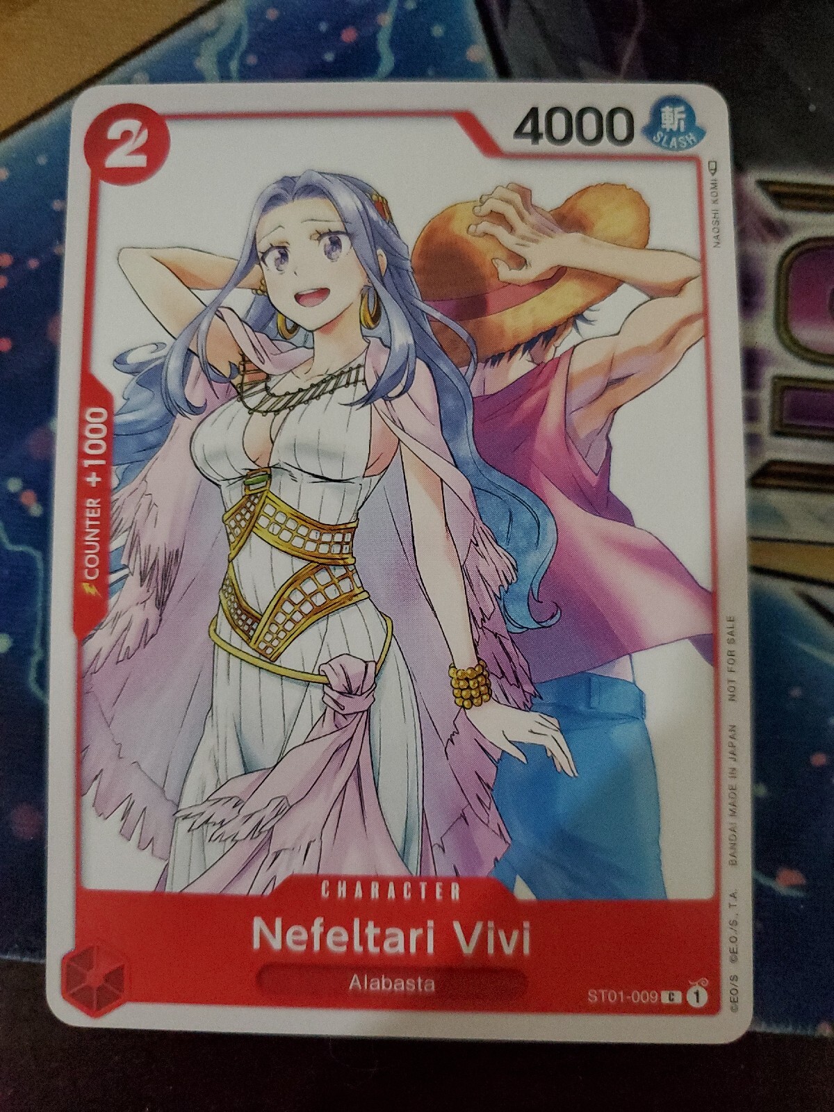 X1 One Piece Card Nefeltari Vivi St01-009 Pre Release Participant Non Foil! | eBay