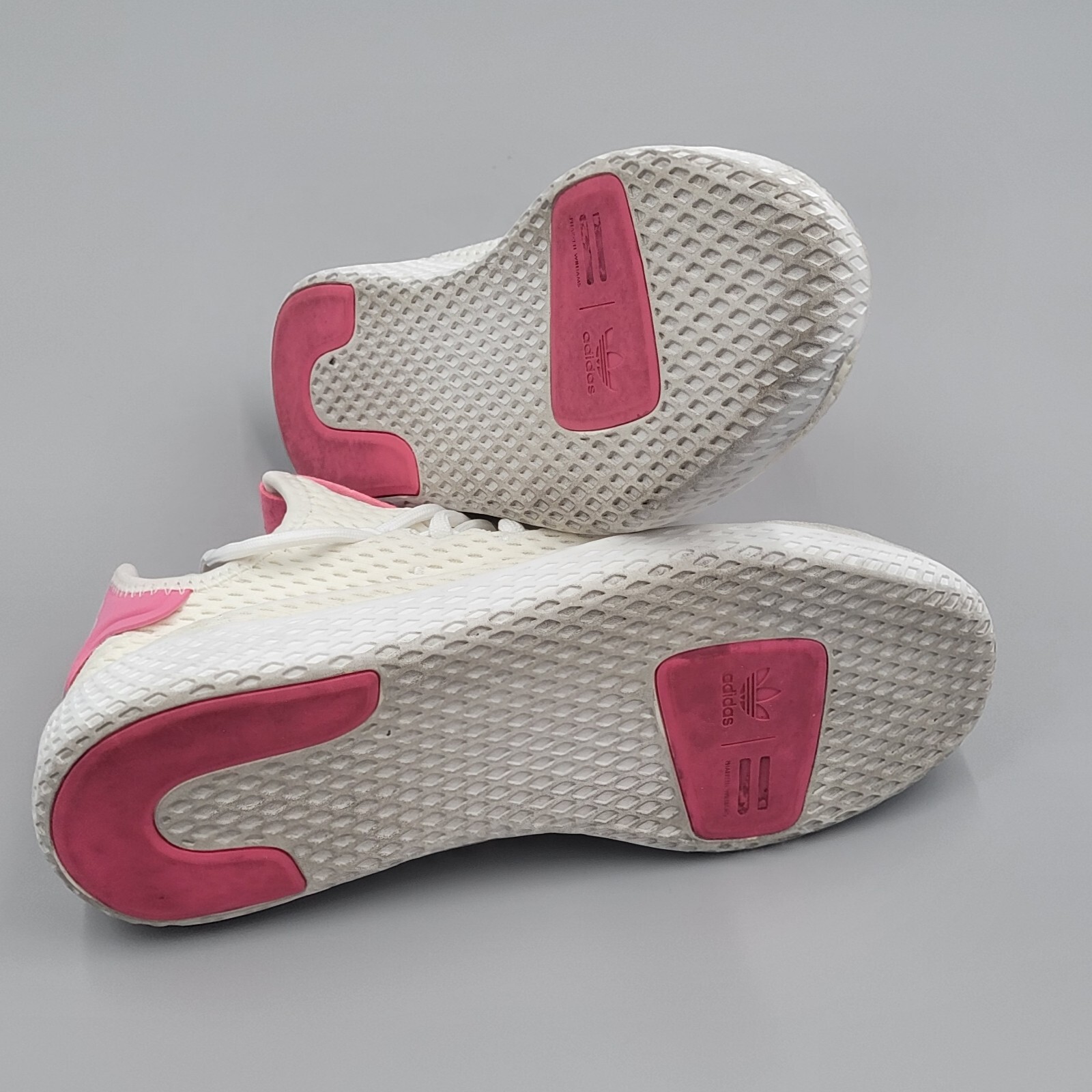 ADIDAS Mens Tennis Pharrell Williams Pink White - Siz… - Gem