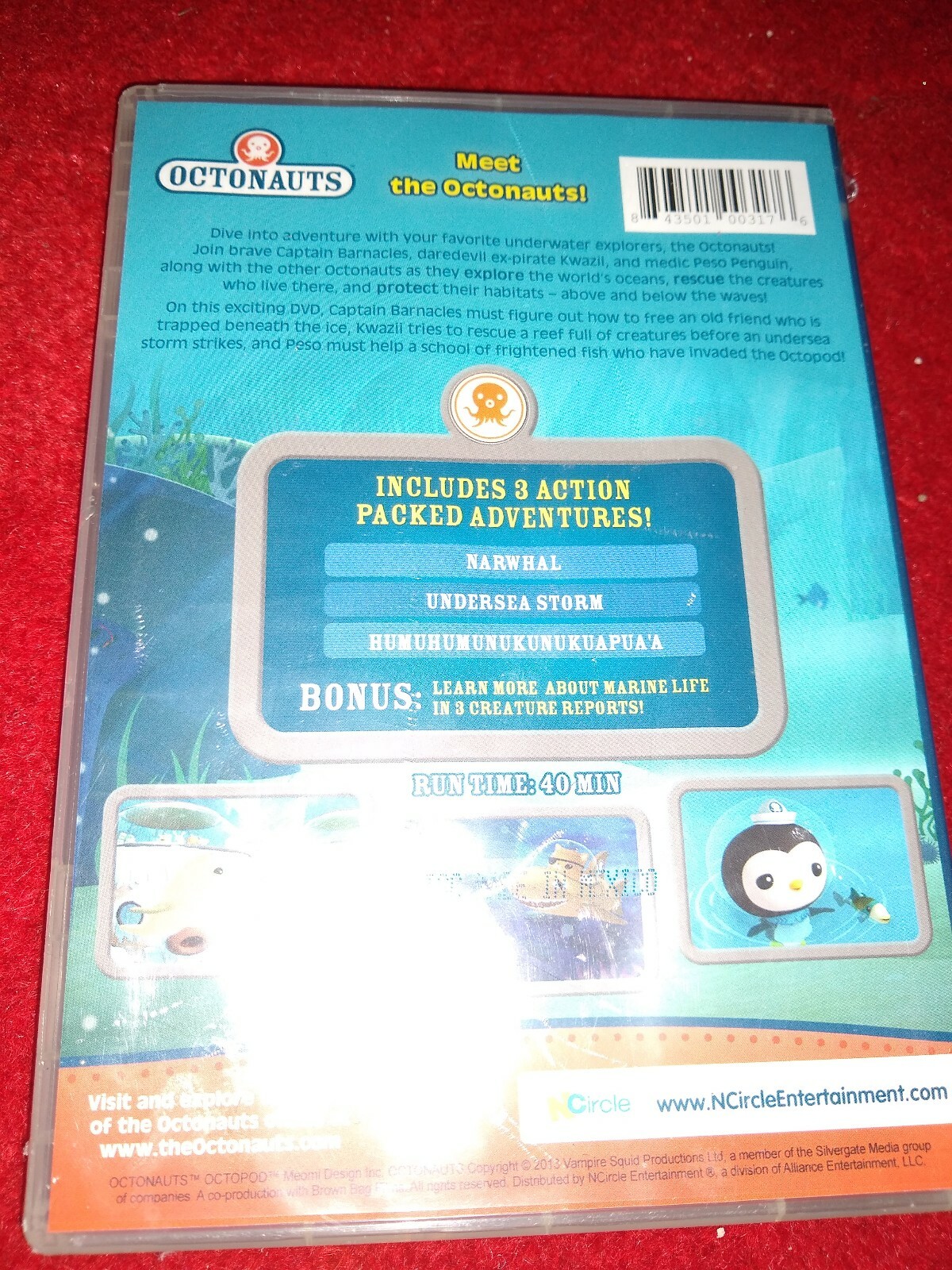 Octonauts: Meet the Octonauts (DVD, 2014, With Puzzle) 843501003176| eBay