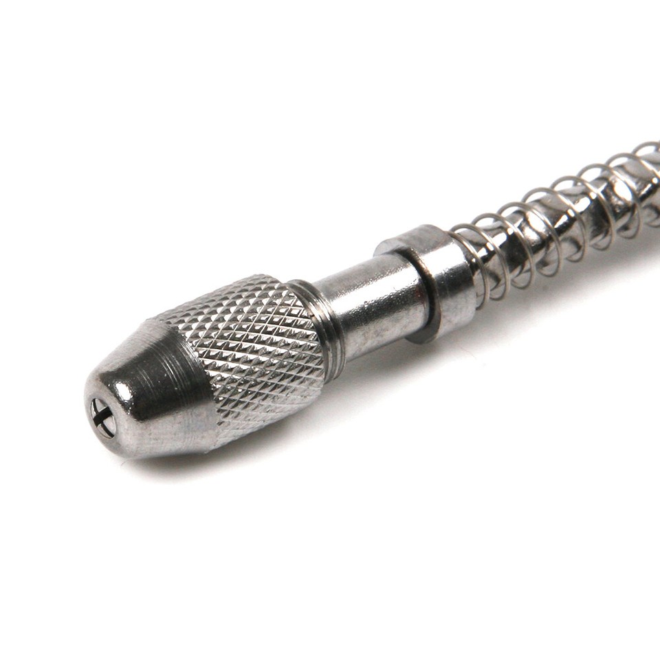 1SET Hand Twist Push Drill 40pcs HSS Mini Micro 0.3-1.6mm Shank Twist ...