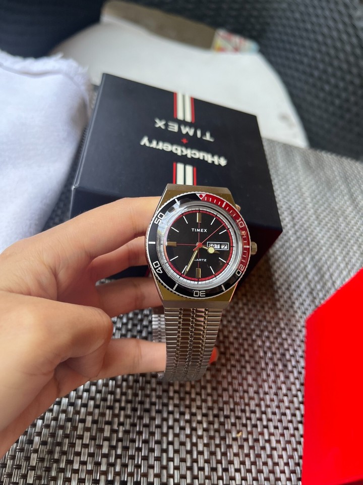 Timex x Huckberry Q timex COKE watch LIMITED EDITION RARE | eBay