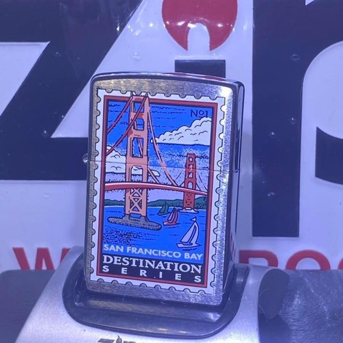 ZIPPO Lighter Stamp 2000 SAN FRANCISCO BAY DESTINATION SERIES 2000 ...