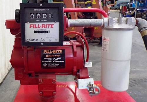 FILL-RITE HIGH FLOW FUEL TRANSFER PUMP WITH METER, FR311V, FILL-RITE ...