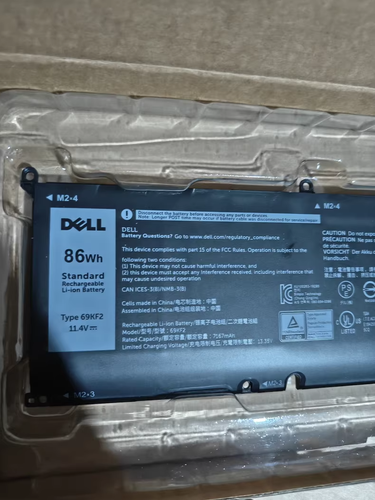 OEM Genuine 69KF2 Battery For Dell XPS 15 9500 Precision 5550 Alienware ...