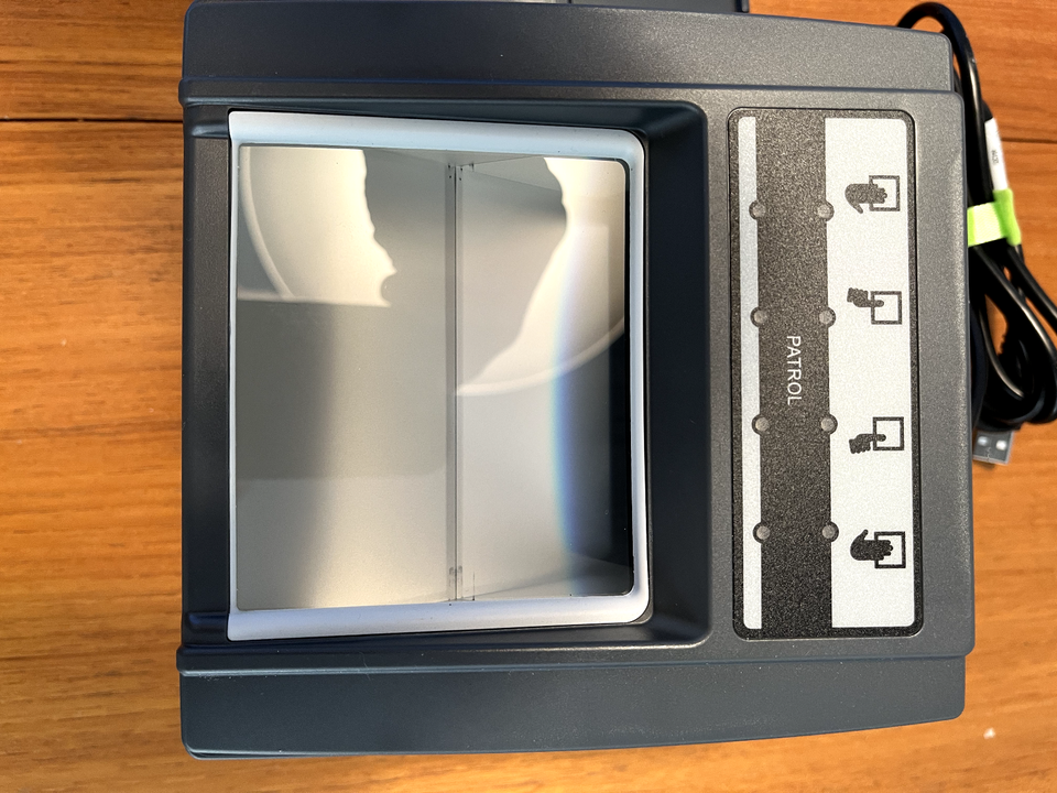 HID (Crossmatch) Patrol (900355-401) Fingerprint Scanner | eBay