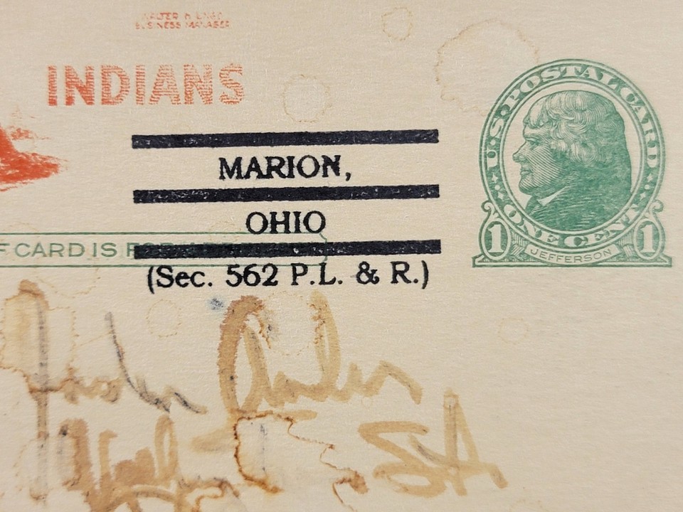 1922 Joe Little Twig Oorang Indians vs Badgers Football Team GPC Ticket ...