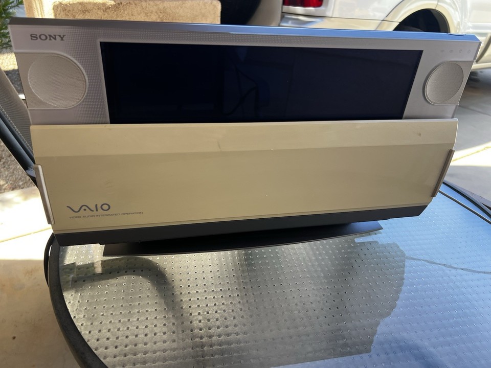 Rare Sony VAIO PCV W20 Desktop Laptop 50/60Hz Windows XP home Edition ...