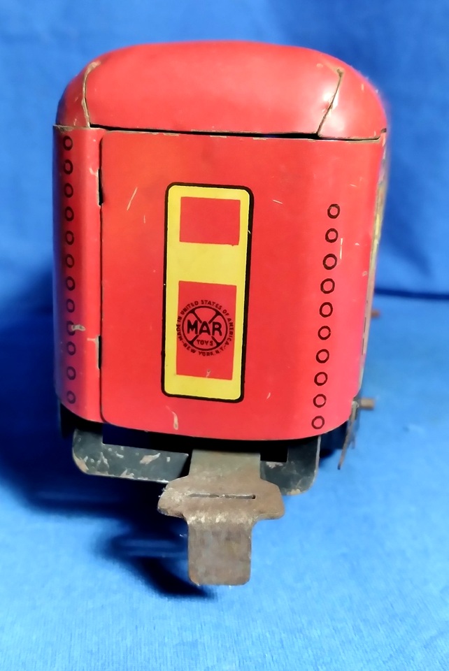 Marx Tin Pullman Observation Red Model Train Car | eBay