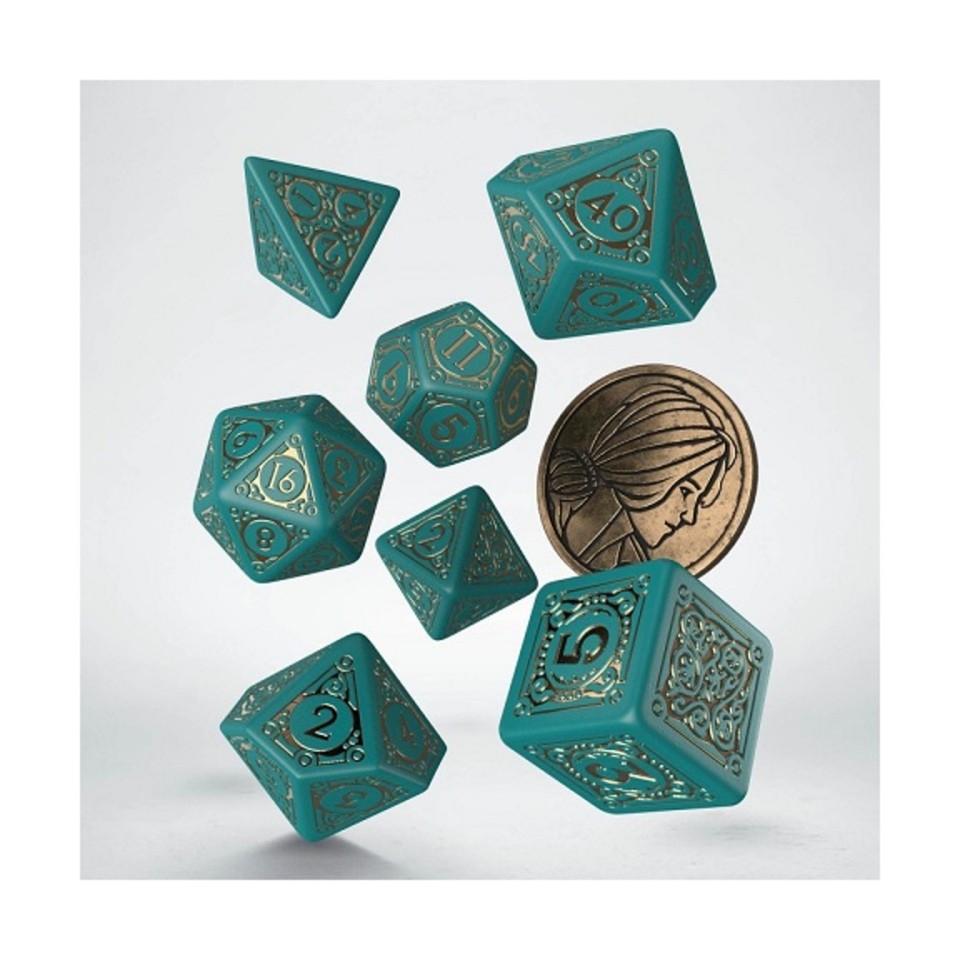 Q-Workshop Dice Triss - The Beautiful Healer Dice Set (8) New | eBay