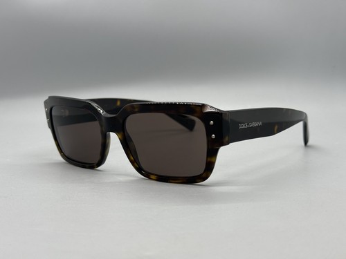 Dolce & Gabbana Sunglasses DG4460 502/73 Dark Havana Rectangle with ...