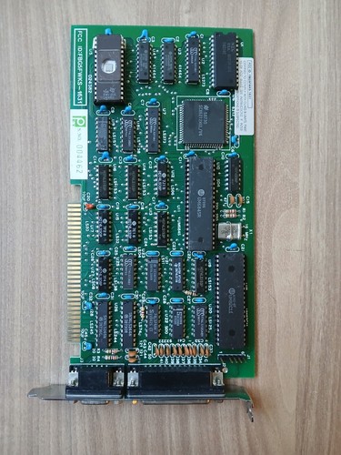 CGA Video Card ISA 8 Bit w/ Parallel - NOT TESTED VINTAGE CARD FBG5FWKS ...